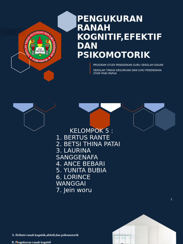 Pengukuran Ranah Kognitif,Efektif Dan Psikomotorik 5 | PDF