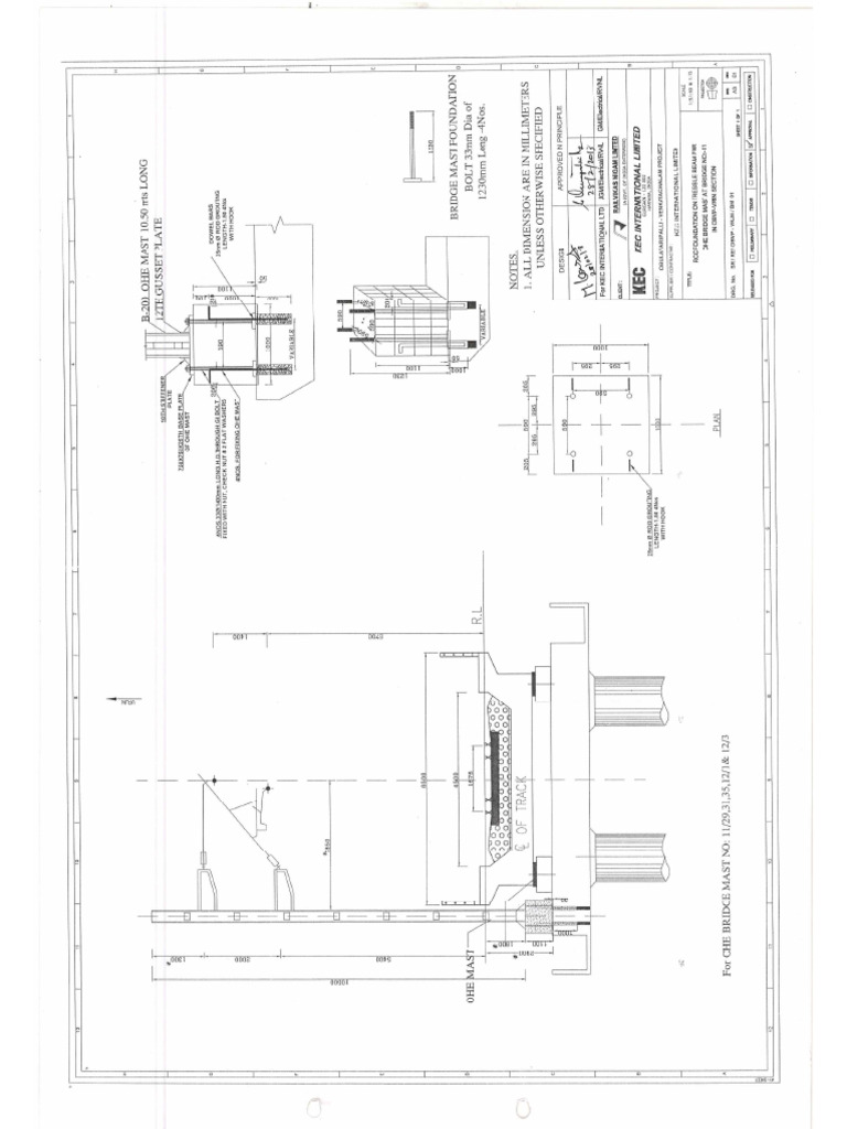 Bridge Mast RVNL Model | PDF