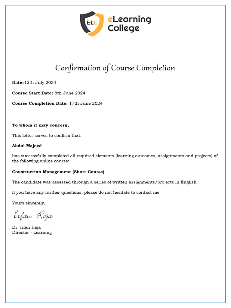 Construction Management (Short Course) | PDF