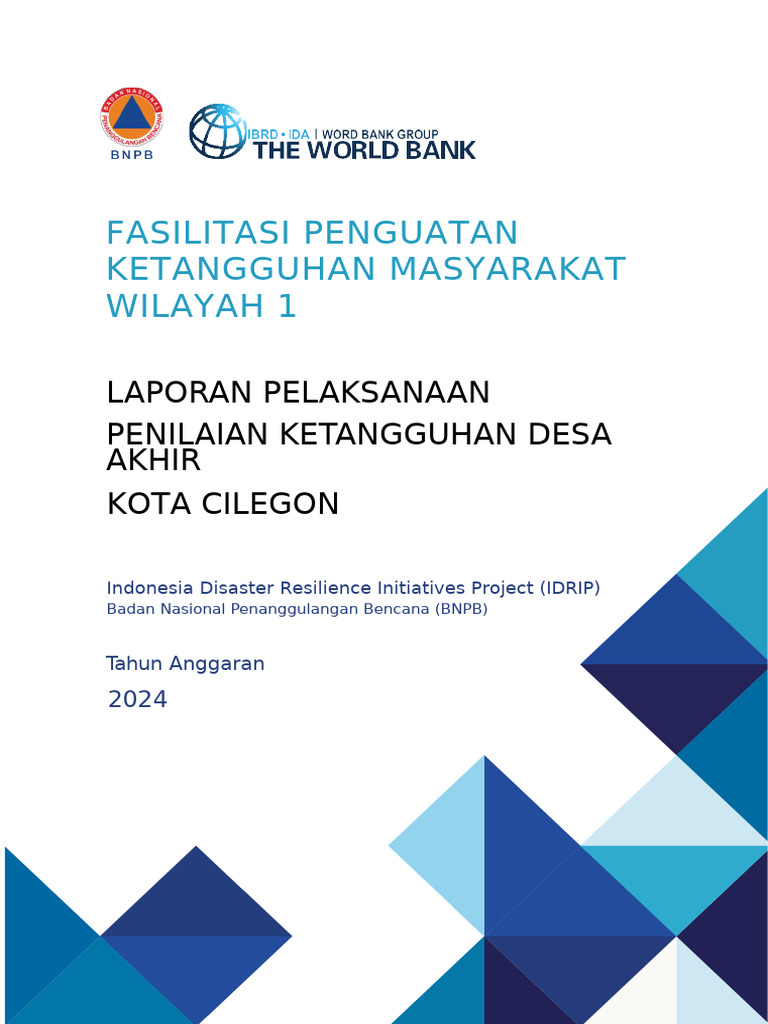 12 Laporan PKD Akhir Cilegon | PDF