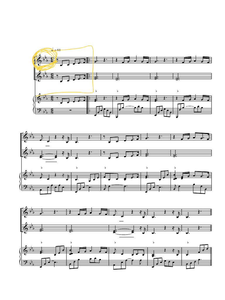 Je vole - Louane (Partition) | PDF