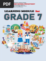 English7 - Q3 Module 1-Lesson 1 | PDF | Reading Comprehension | Essays