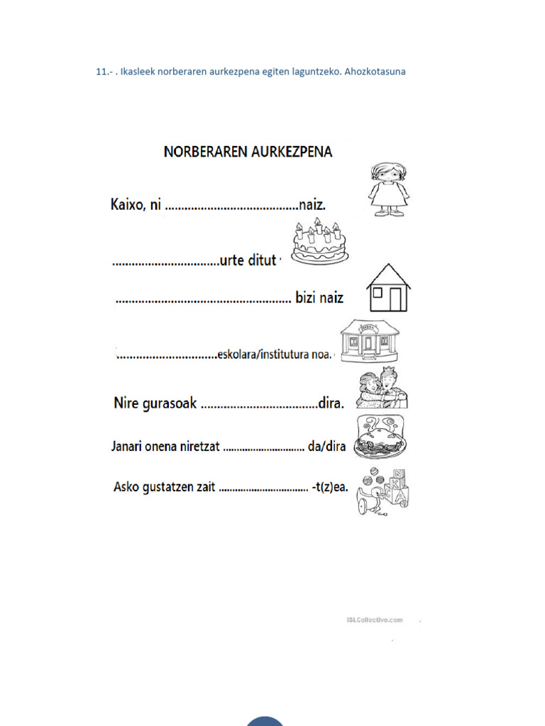 Hasierako LANAK A0-A1-A2 | PDF