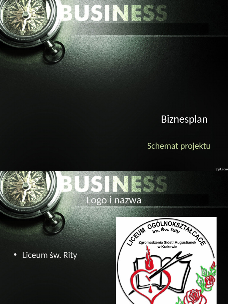 Biznesplan Schemat | PDF