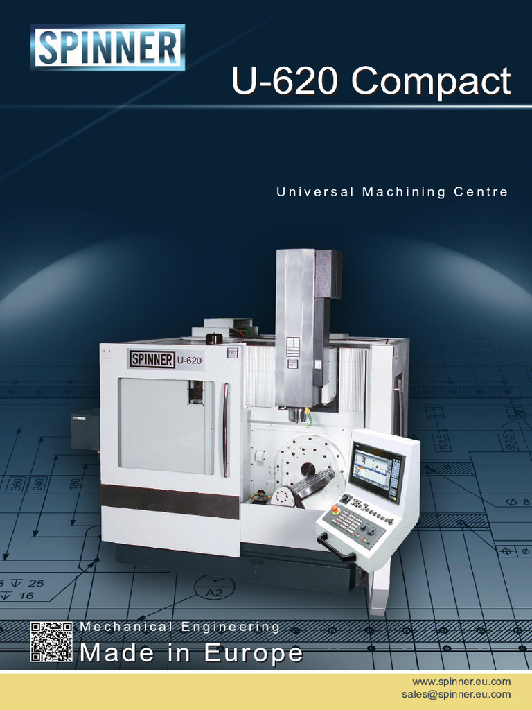 U620-Compact Machine Overview | PDF | Machine Tool | Rotation