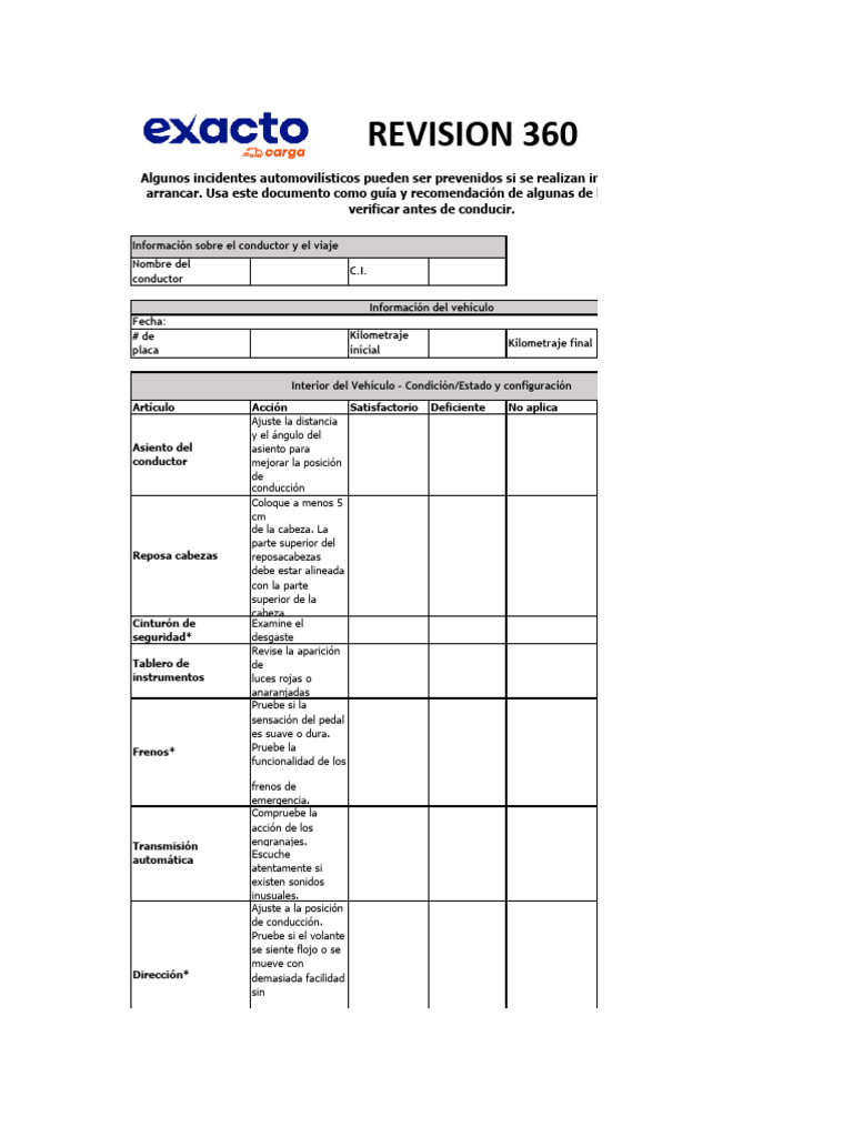 Revision 360 | PDF | Vehículo de motor | Vehículos