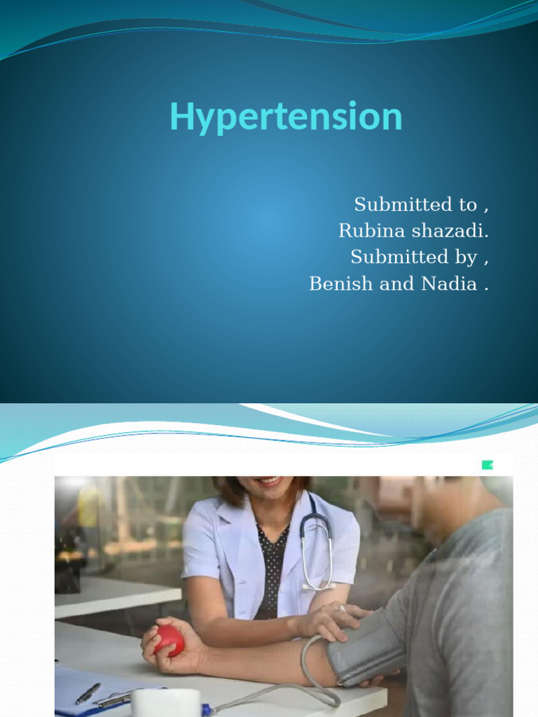 Hypertention | PDF
