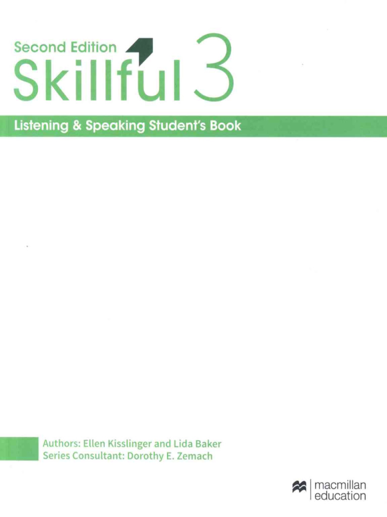 Skillful3 (2nd) Listening & Speaking Students Book | PDF