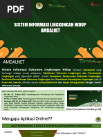 Cara Penggunaan Sistem Informasi Amdalnet | PDF