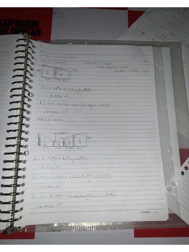 Tugas - PNP - STA - Cut&fill - Tiara Larasati - Gabriel Angelo - Gilar ...