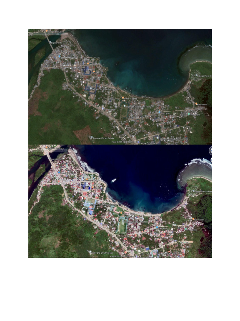 Map of Municipality of Baganga On Different Timelines | PDF