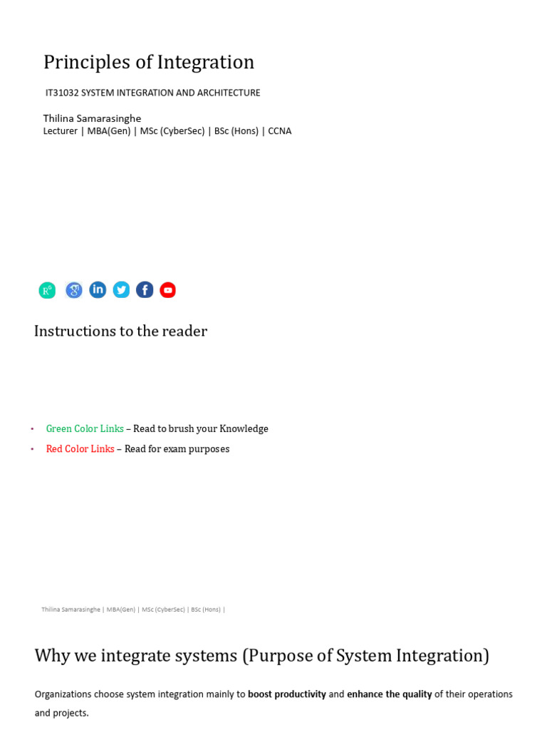 Lesson 02 - Principles of Integration | PDF | Deductive Reasoning | Inductive Reasoning
