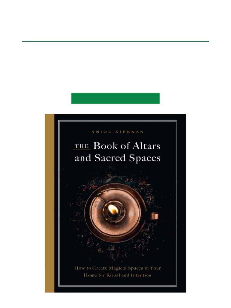 Ultimate Pick The Book of Altars and Sacred Spaces How To Create ...