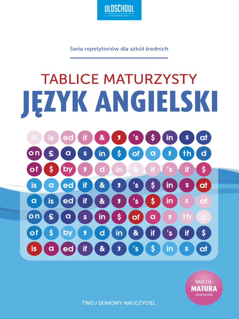Jezyk Angielski Tablice Maturzysty | PDF