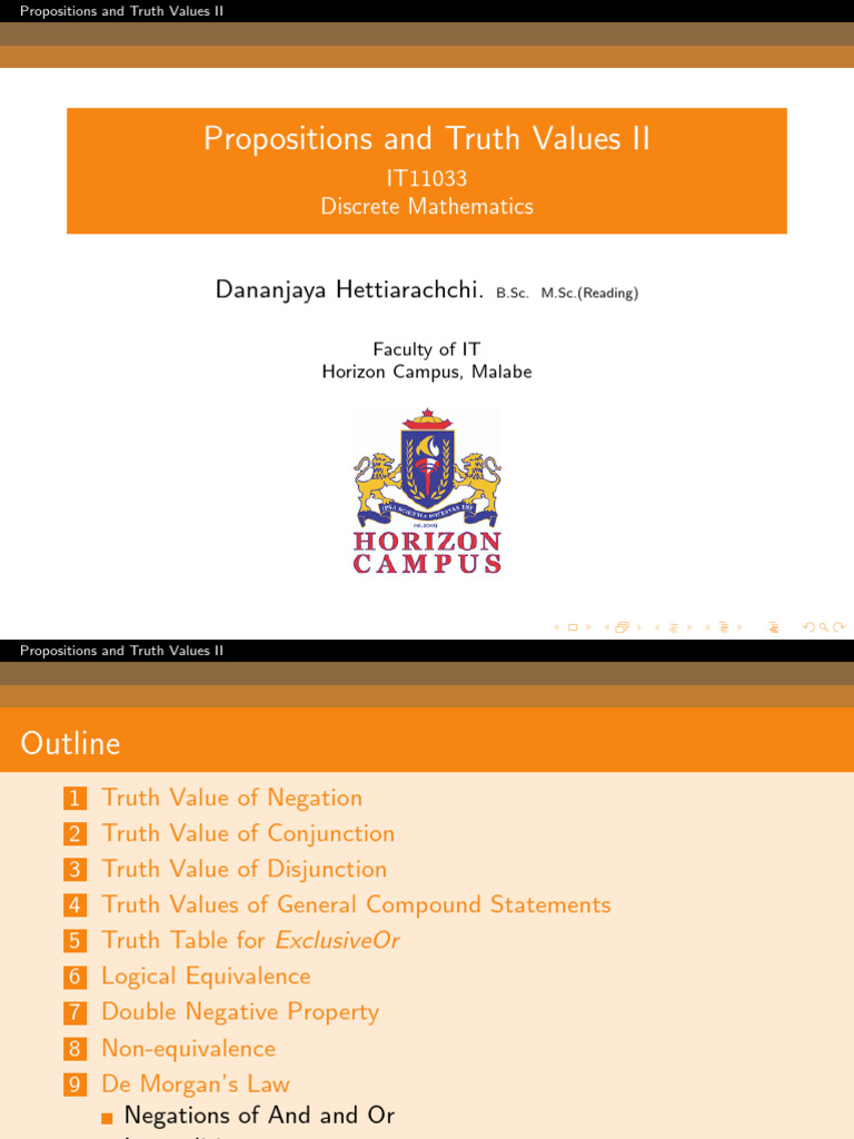 Lecture 02 Discrete Mathematics Pdf Contradiction Syntax Logic 4409