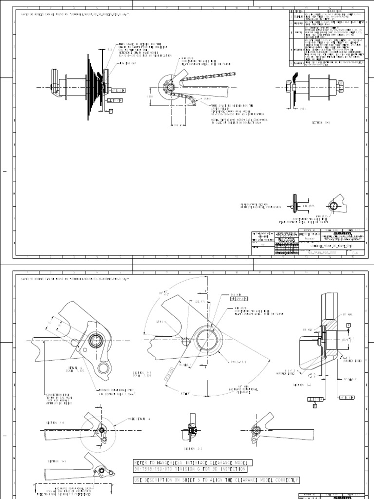 Udh&full Mount RD Frame Spec Rev G | PDF | Engineering Tolerance