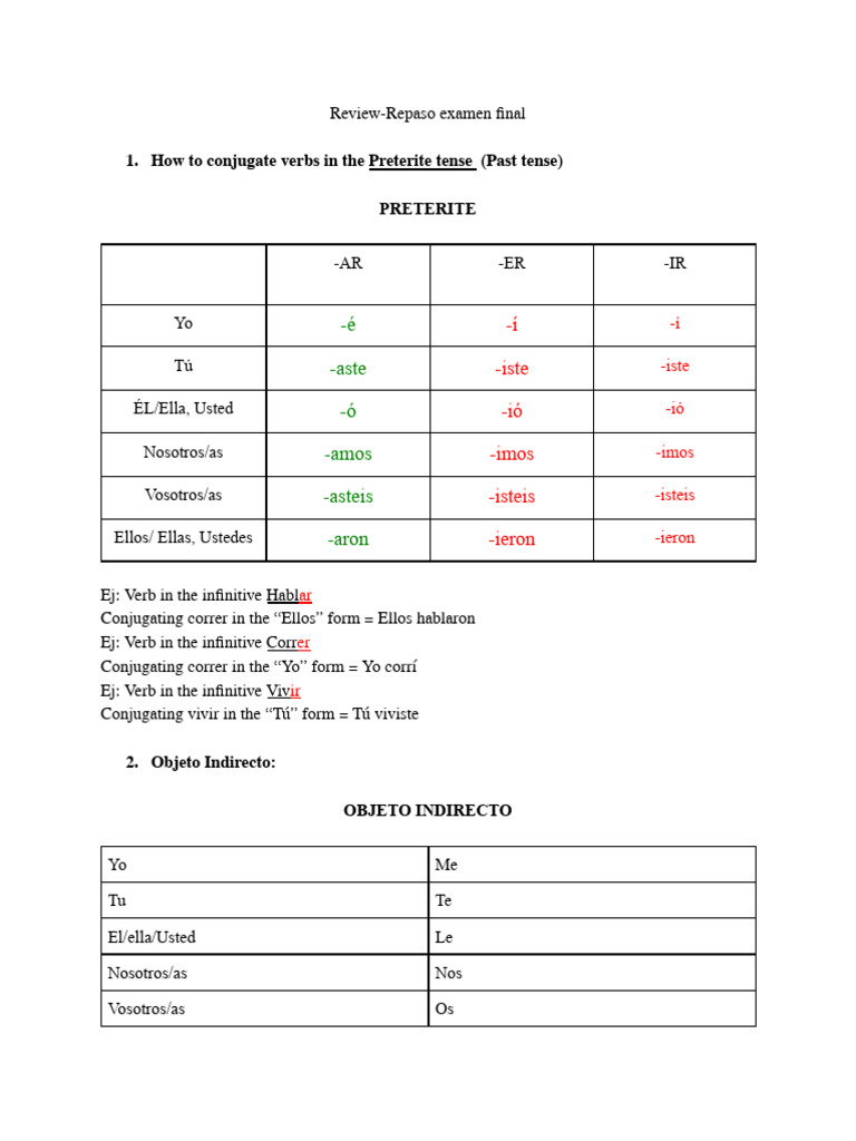 Repaso Examen Final-1 | PDF