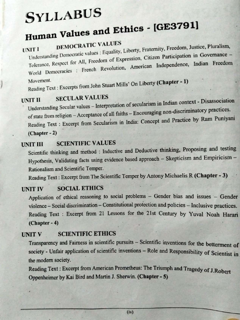 Human Values & Ethics - Compressed | PDF