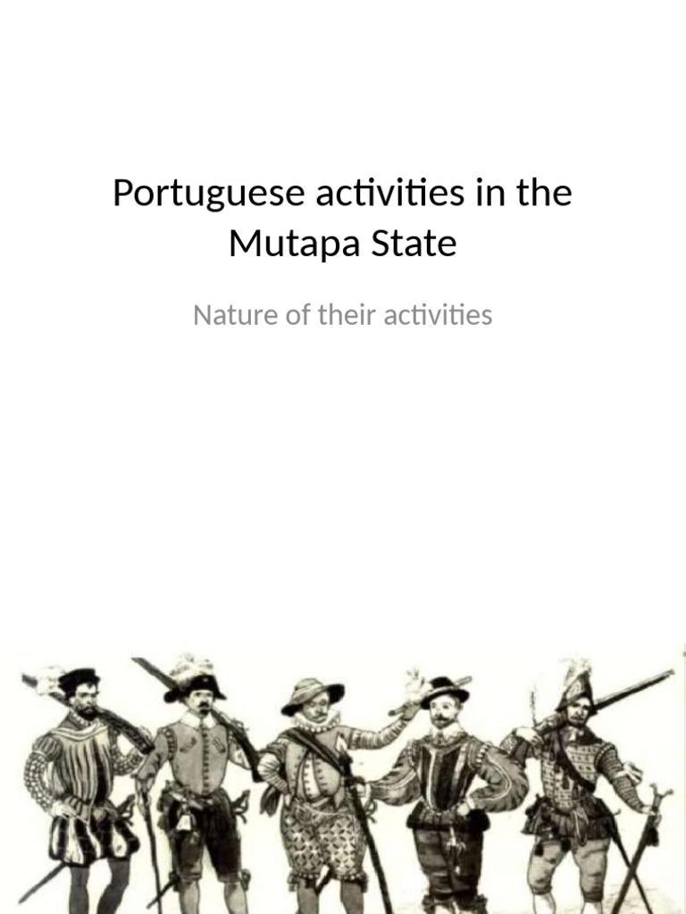 Portuguese Influence on Mutapa State | PDF | Slavery | Zimbabwe