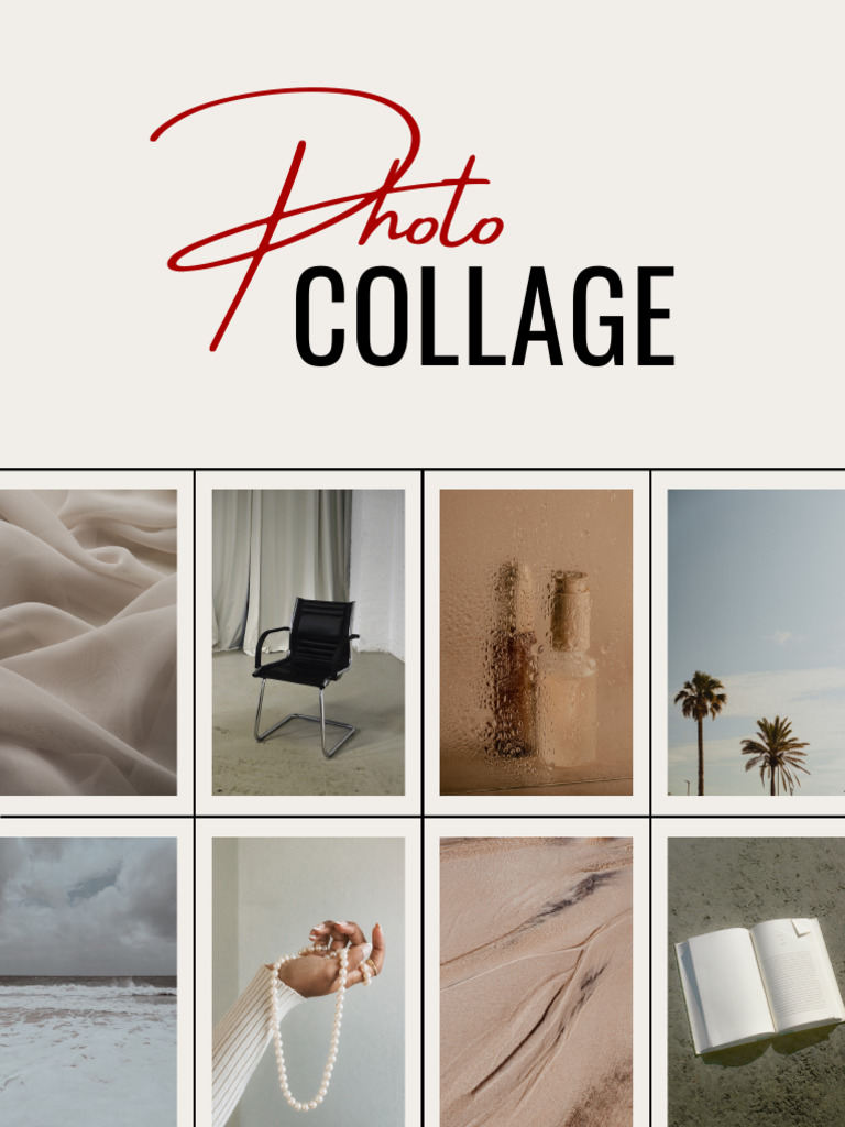 Brown and Beige Elegant Photo Collage Instagram Post | PDF