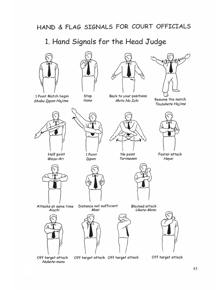 JKA Judges Signals | PDF
