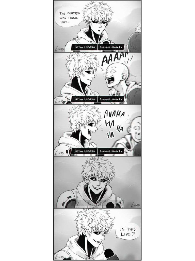 OPM One Punch Man - Genos and Saitama by Lintu… | PDF