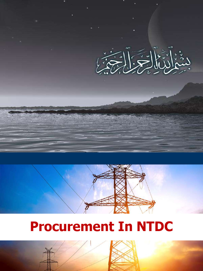 Procurement in NTDC by Engr1737696505 | PDF | Transformer | Power Engineering