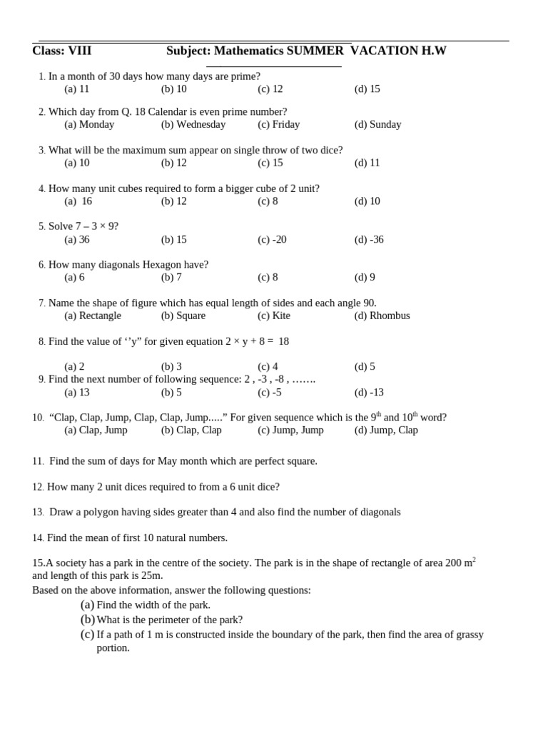 Hemanth | PDF | Area | Length
