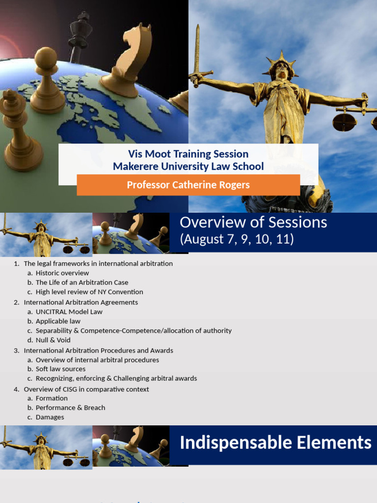 9 August Vis Moot Training Session | PDF | Arbitration | Arbitral Tribunal