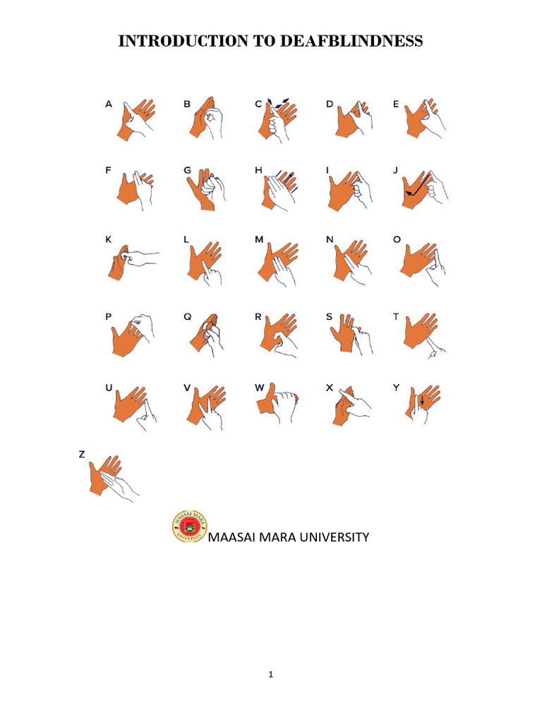 Introduction to Deafblindness | PDF | Visual Impairment | Hearing Loss