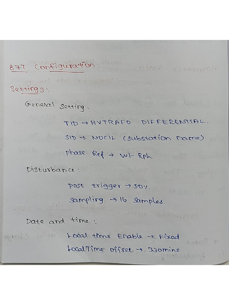 87T Tafo Diff Ashida Relay Configuration | PDF