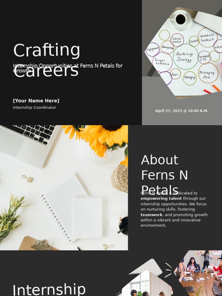 Presentation - Crafting Careers | PDF