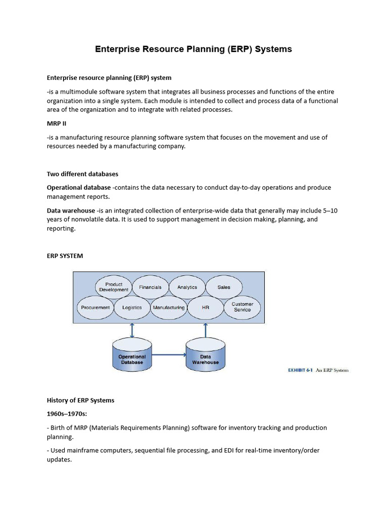 Enterprise Resource Planning - GROUP 6.AIS | PDF | Enterprise Resource Planning | Supply Chain ...