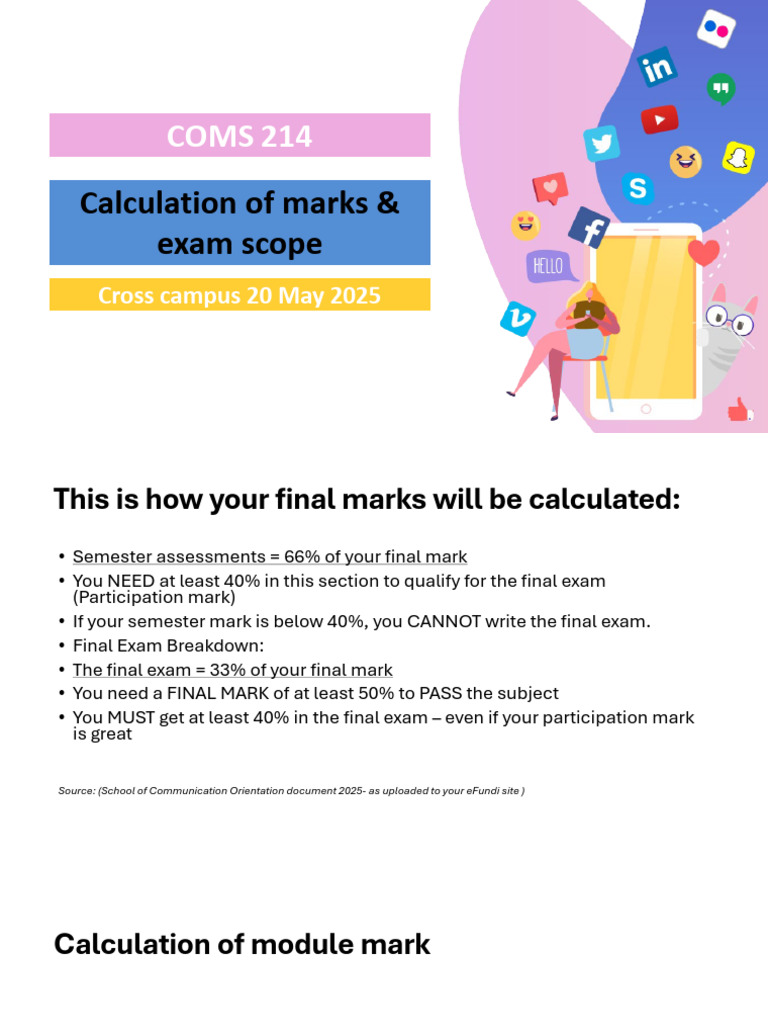 Exam Scope and Mark Calculation Guide | PDF | Essays | Argument