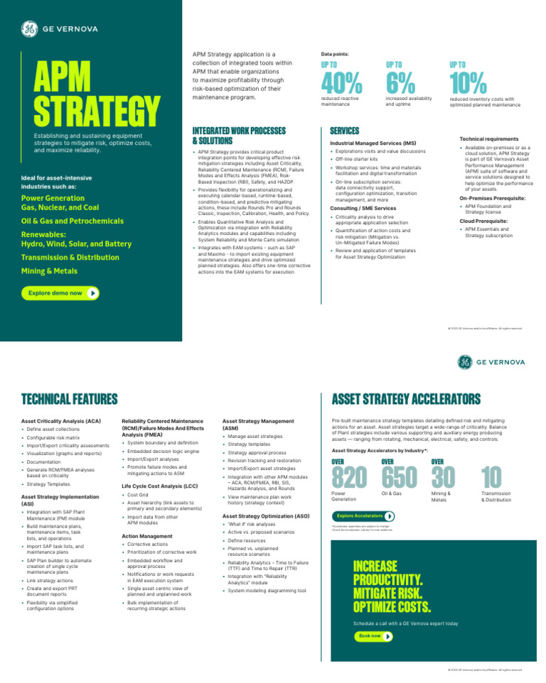 Asset Performance Management Strategy | PDF | Reliability Engineering