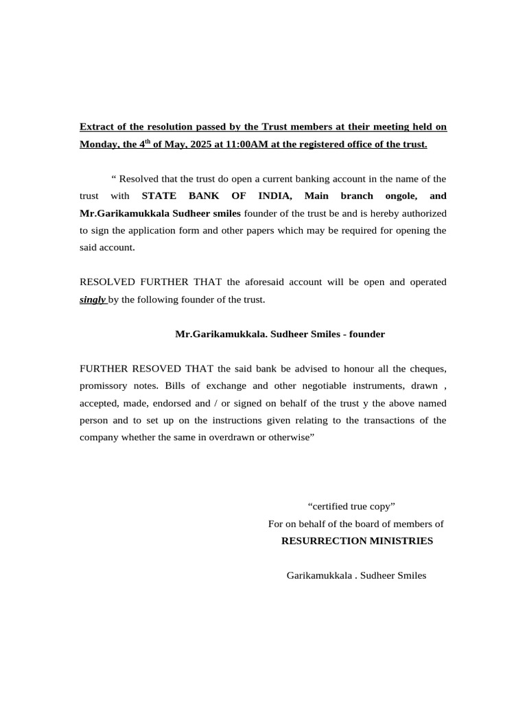 RM Letter | PDF