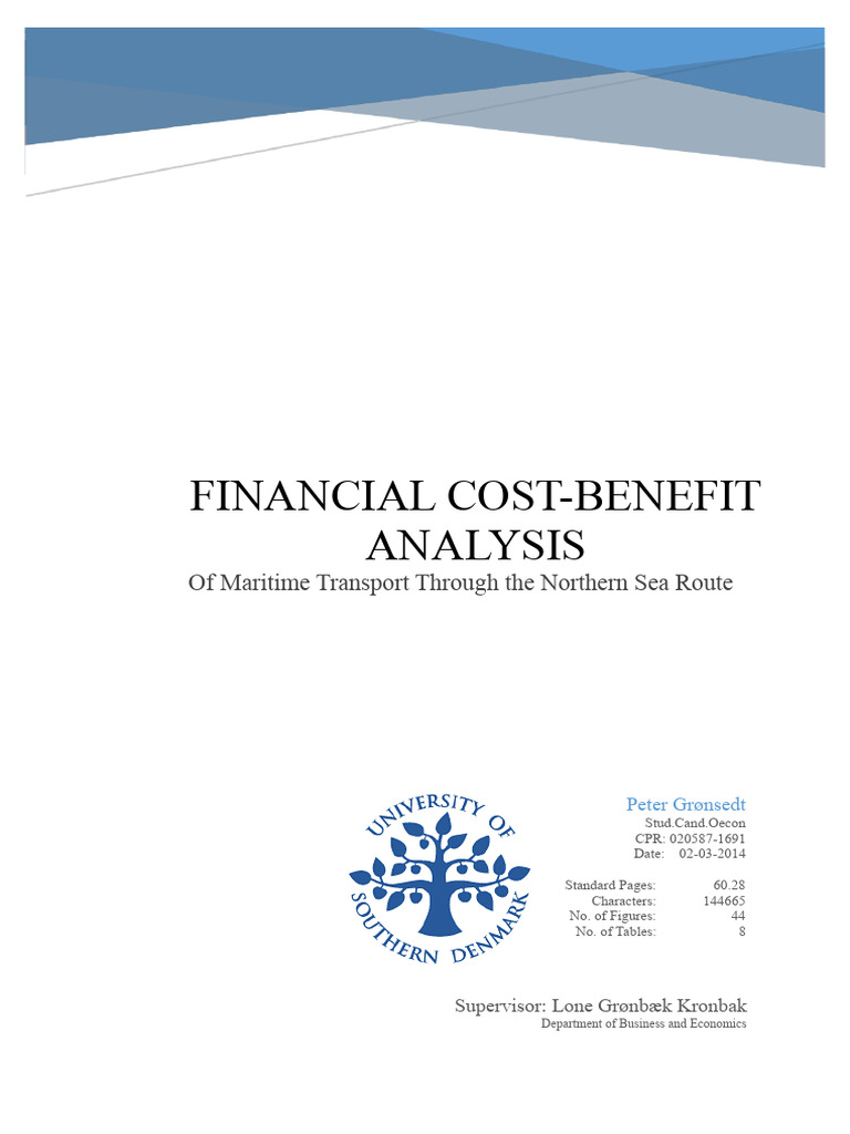 Maritime Transport Through The Northern Sea Route CBA | PDF ...