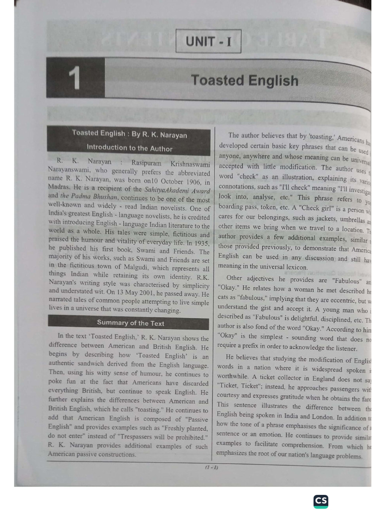 Unit 1 Questions and Answers | PDF