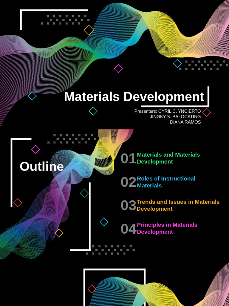 Materials Development | PDF | Learning | Teachers