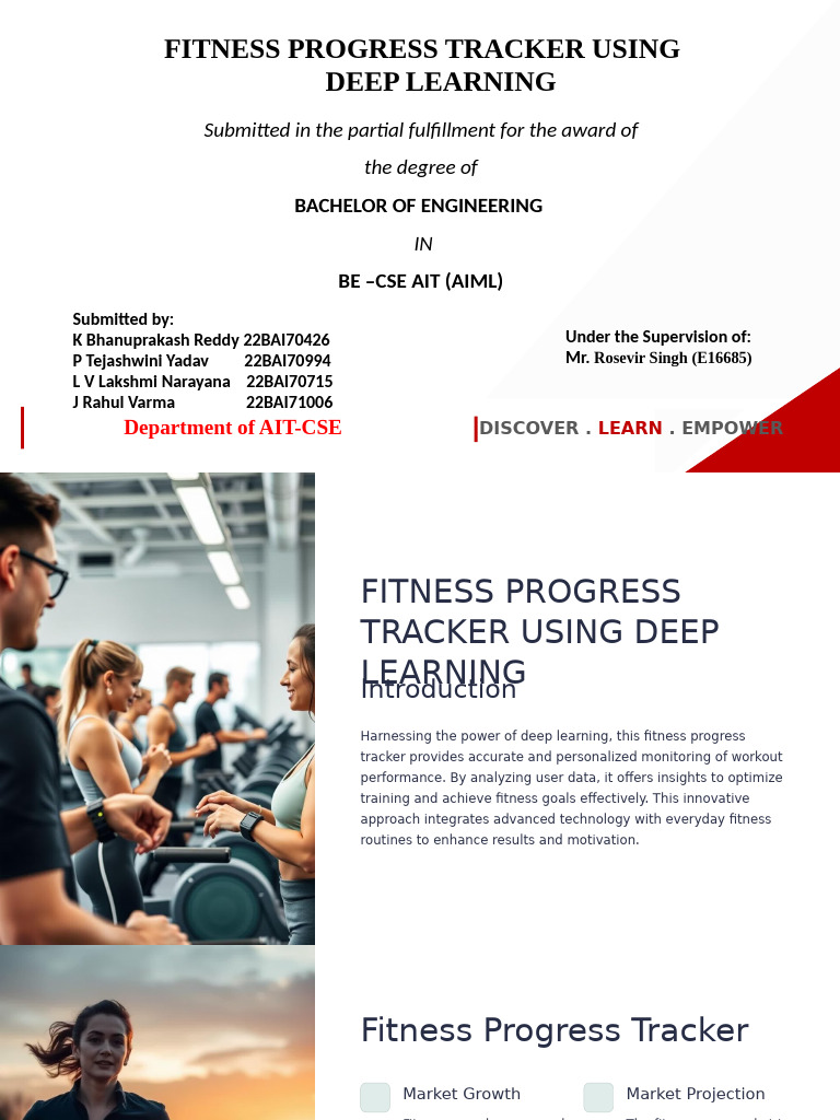 Fitness Progress Tracker Using Deep Learning (1) Final Viva.1 | PDF ...