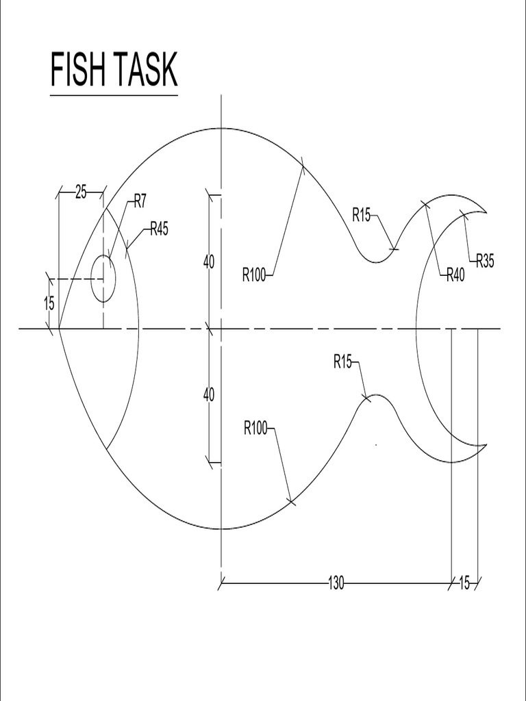 Fish Task Autocad | PDF