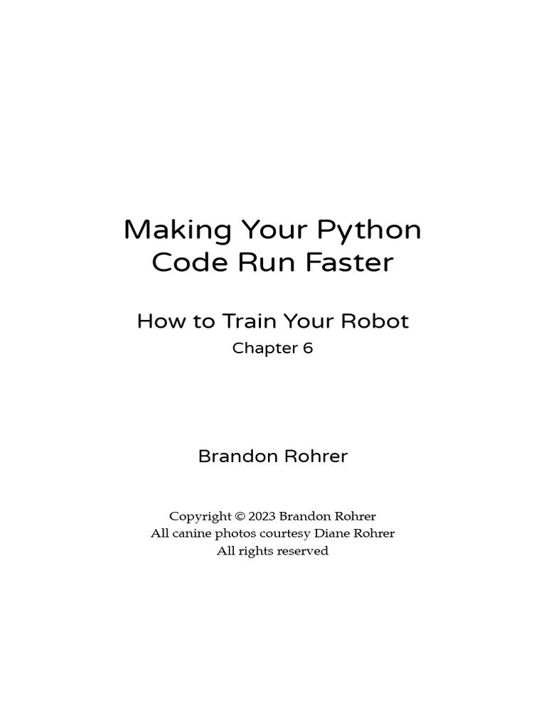 Making You Python Faster | PDF | Program Optimization | Matrix (Mathematics)