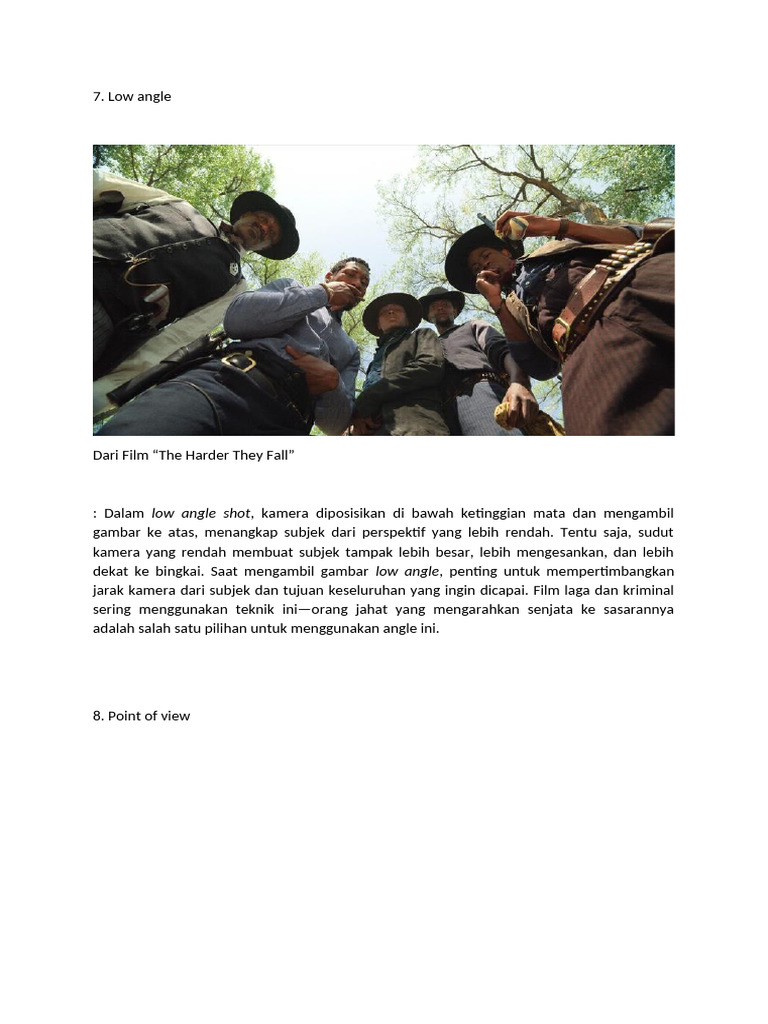 Tugas Storyboard-Angle Shots | PDF