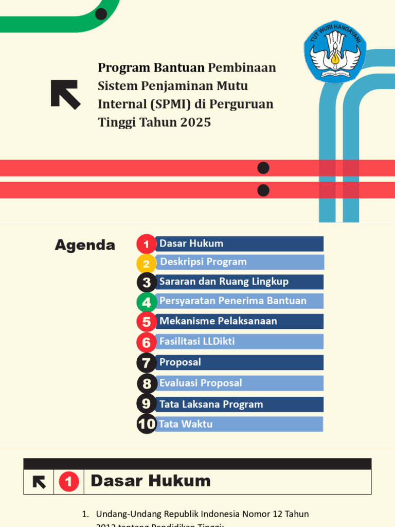 Materi Bantuan Pembinaan SPMI 2025 | PDF