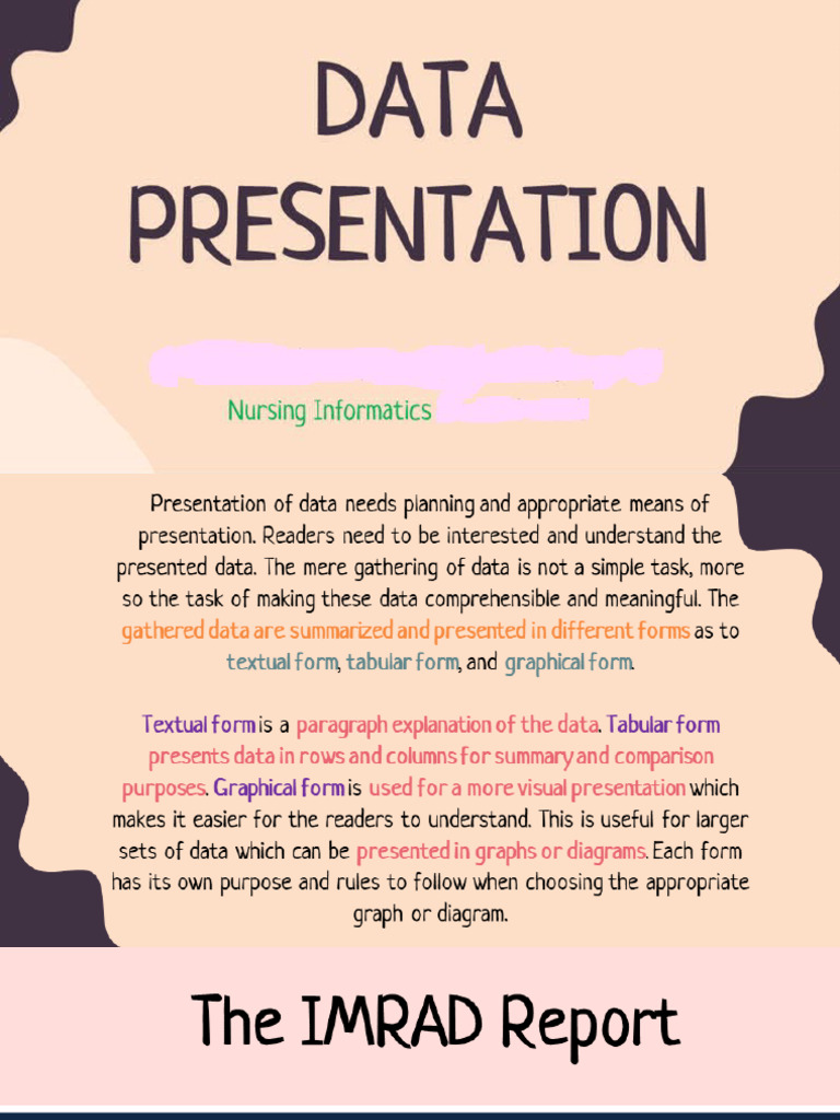 Unit 8 LEC 3 Data Presentation Final 2 | PDF