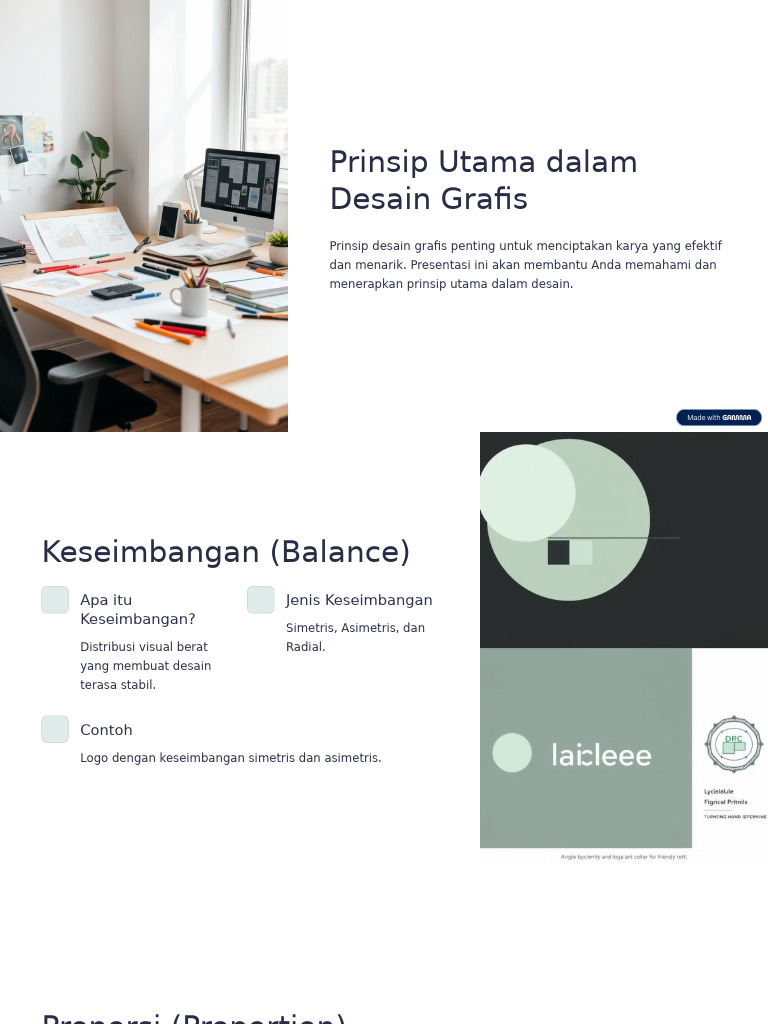 Prinsip Utama Dalam Desain Grafis | PDF