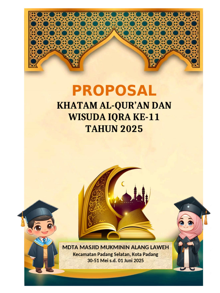 Proposal - Khatam Al-Qur'an Dan Wisuda Iqra 2025 | PDF