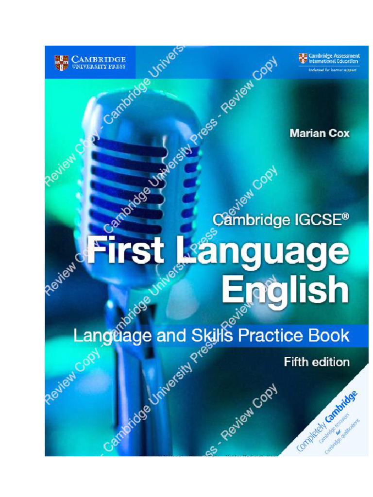 First Language English | PDF