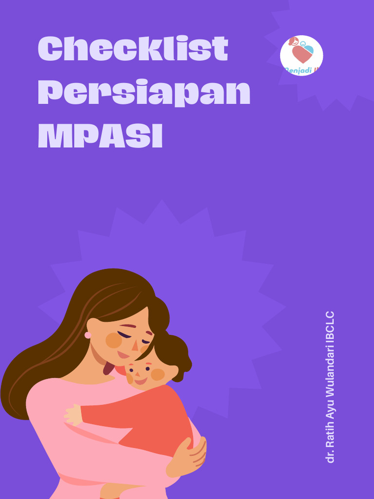 Checklist Mpasi | PDF