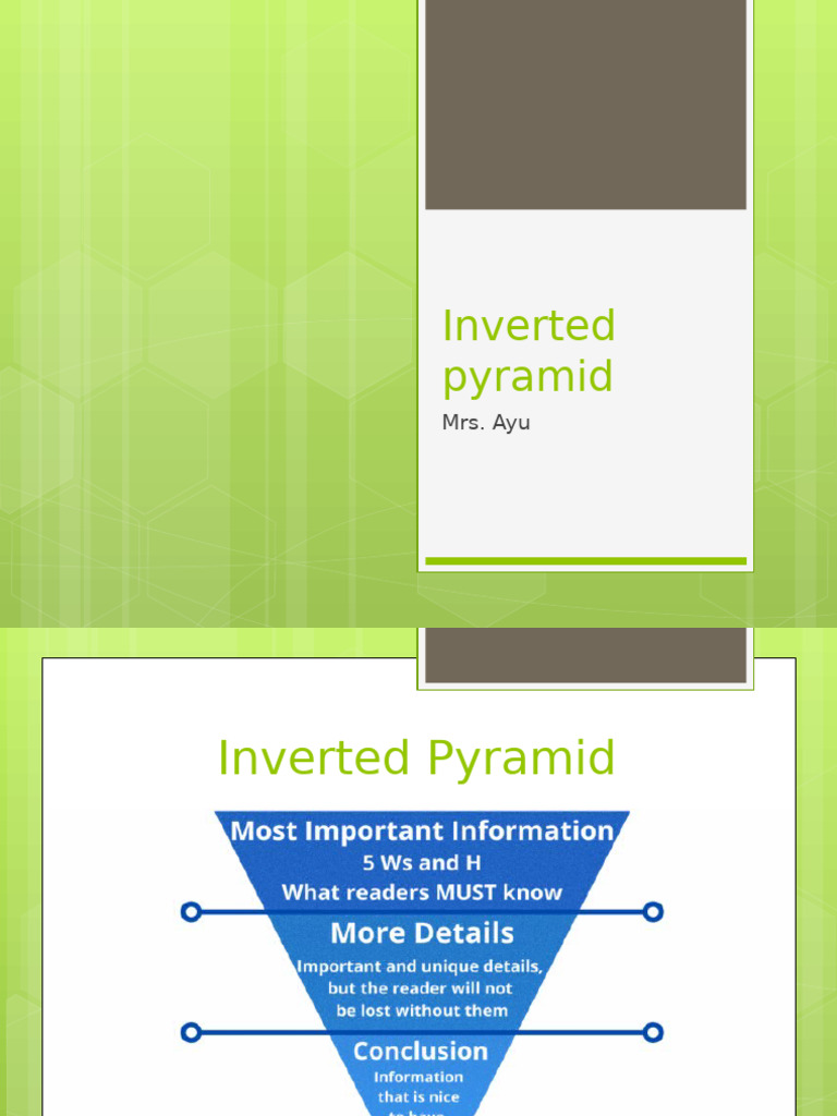Inverted Pyramid | PDF